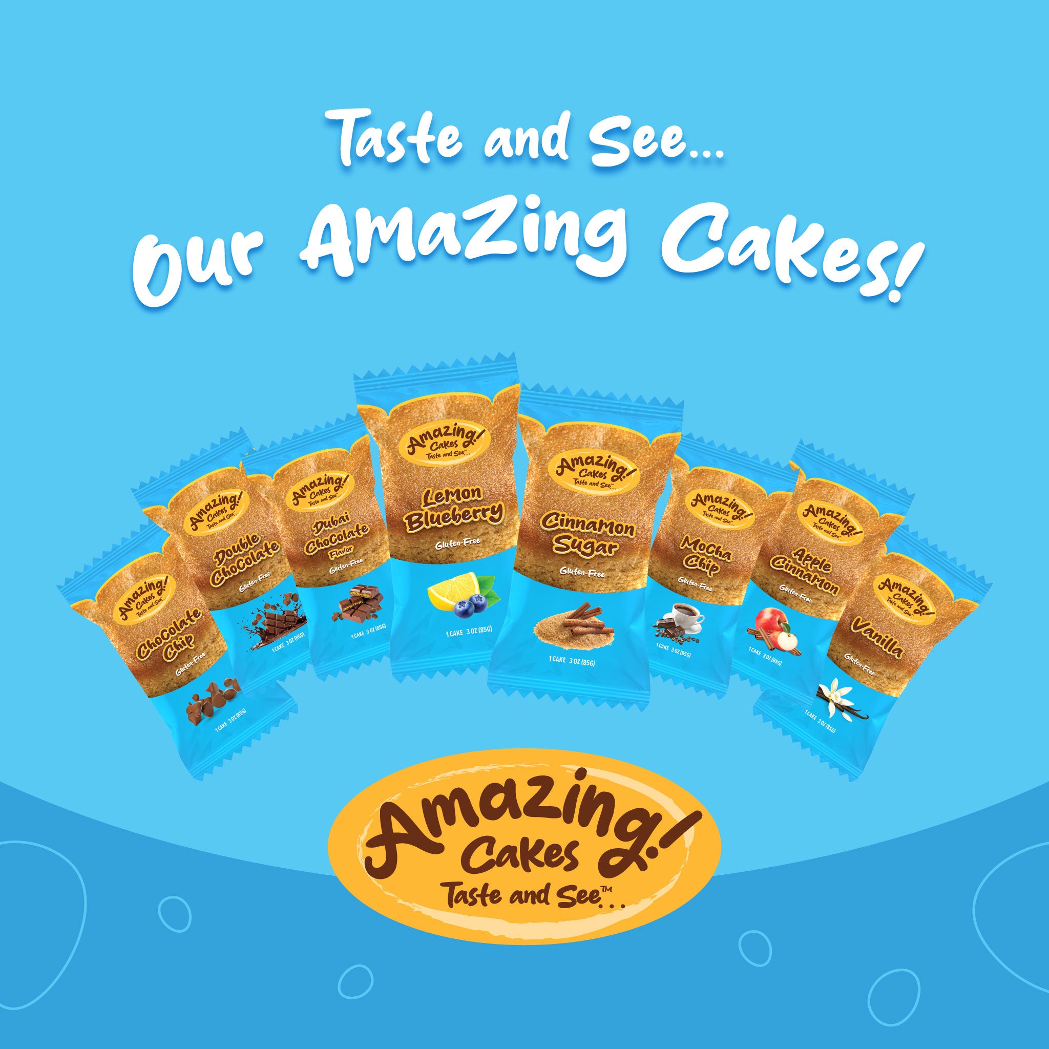 Grab & Go - Amazing Cakes - Case of 40 Cakes – Nani Sweets